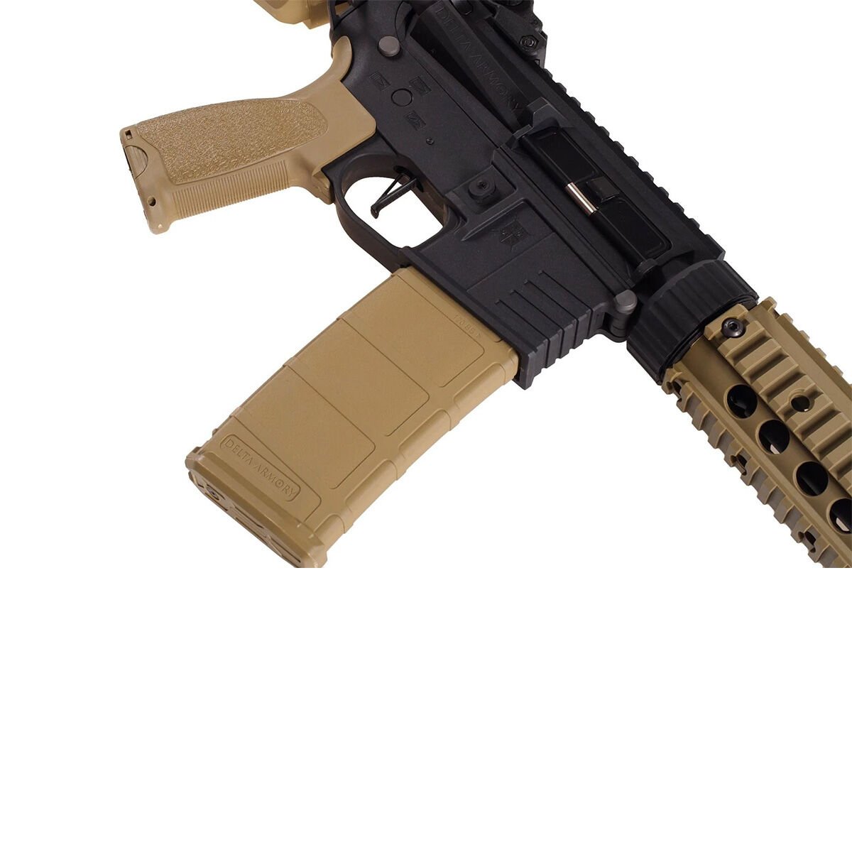 Delta Armory AR15 SilentOps 9” Charlie Airsoft Tüfek TAN Pil Şarj Aleti ...