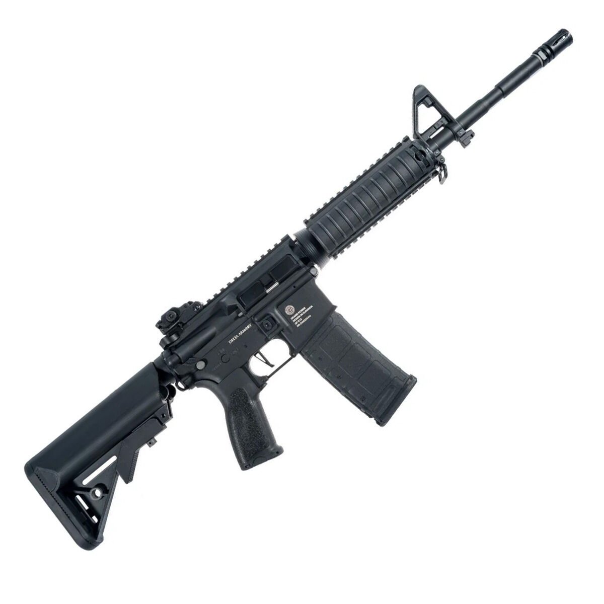 Delta Armory Grand Power AR15 RIS Charlie Airsoft Tüfek Siyah - Kamp Seti