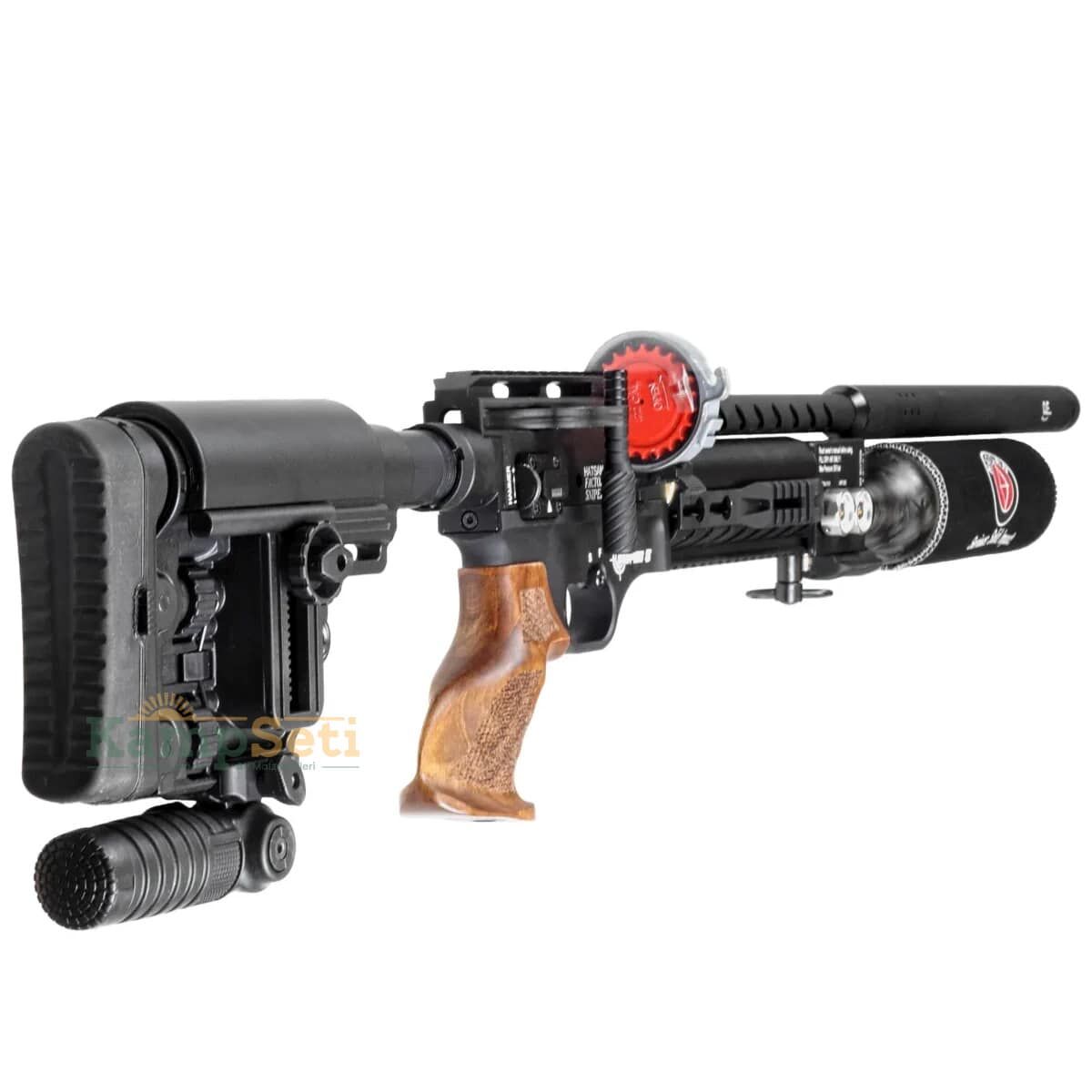 Premium Set Hatsan Factor Sniper Long PCP Havalı Tüfek - Kamp Seti