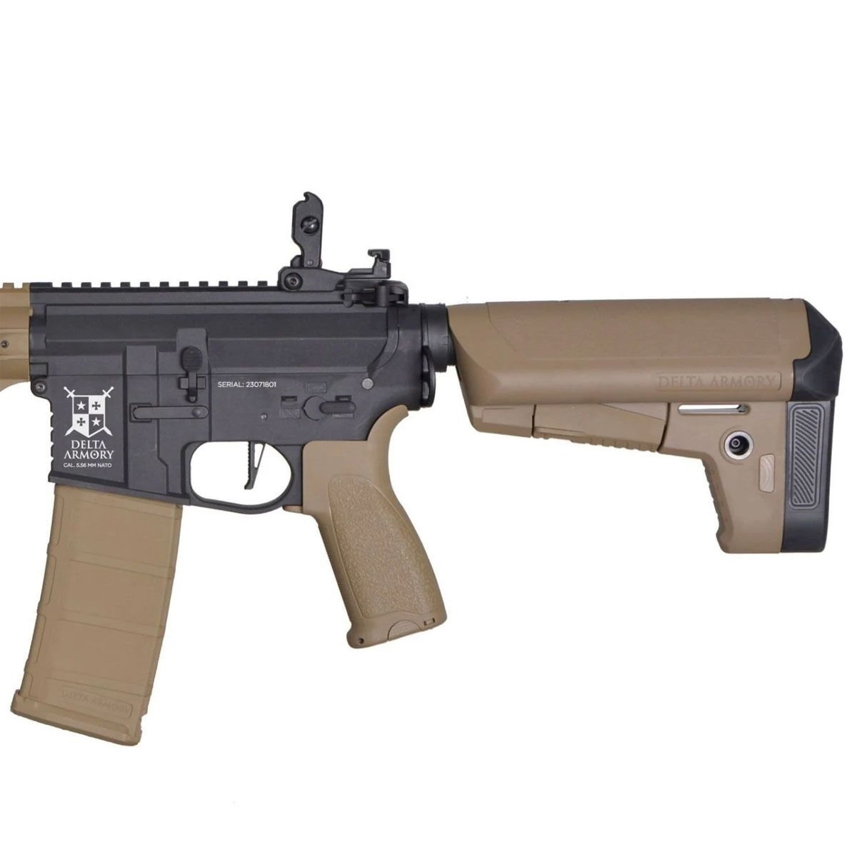 Delta Armory AR15 URX 3 12'' Bravo Airsoft Tüfek Tan - Kamp Seti