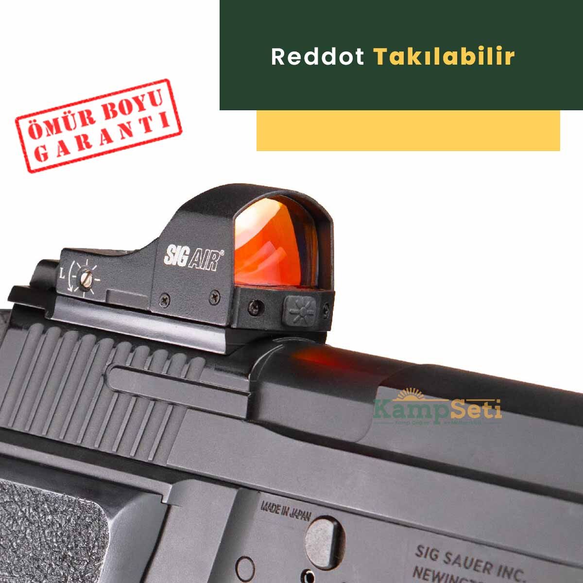 Sig Sauer P229 RX Blowback Havalı Tabanca Co2 Pellet - Kamp Seti