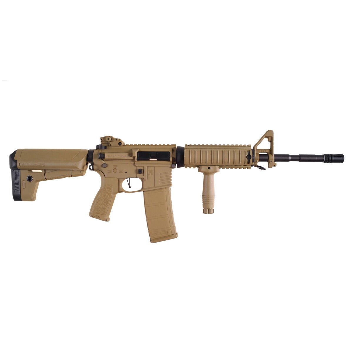 Delta Armory AR15 RIS Charlie AEG Airsoft Tüfek Tan - Kamp Seti