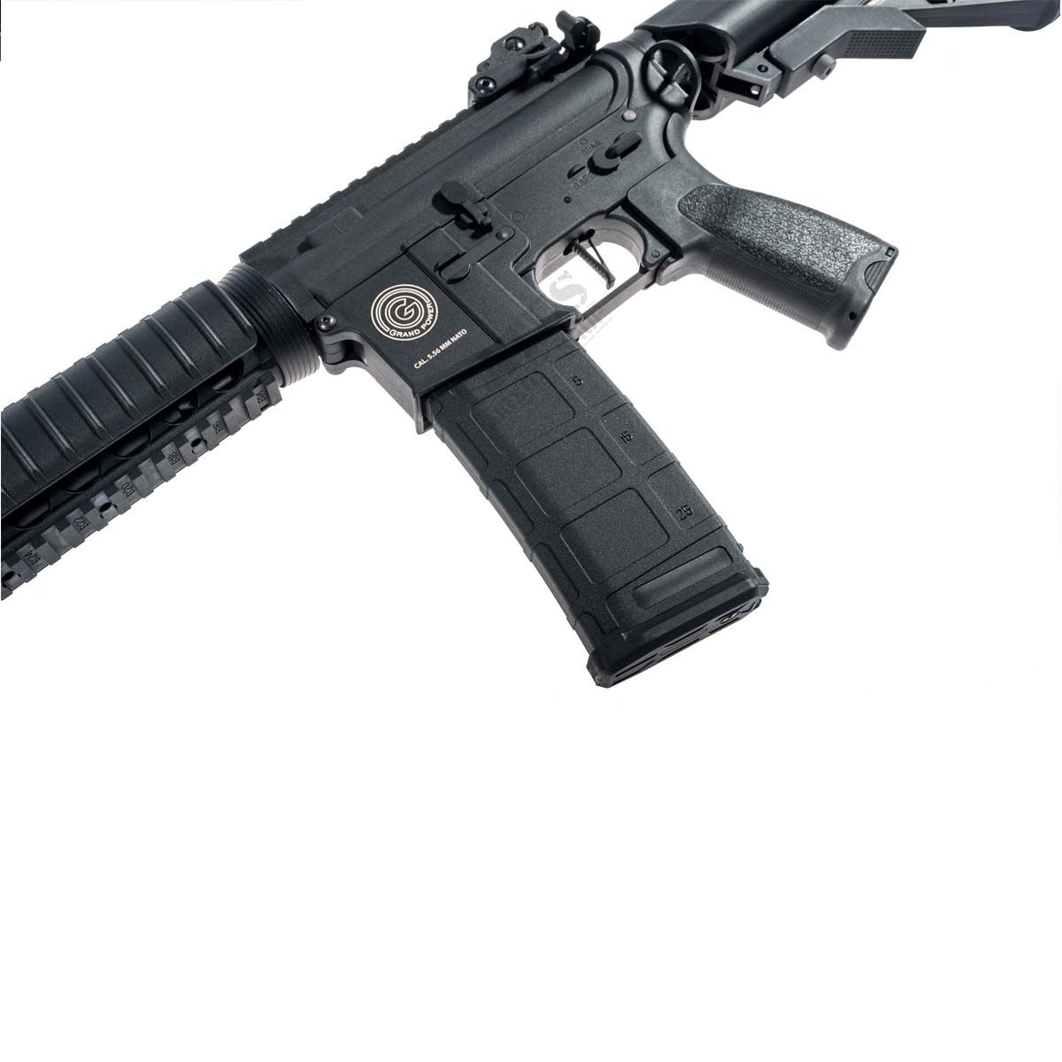 Delta Armory Grand Power M4 CQB-R Charlie Airsoft Tüfek Siyah - Kamp Seti