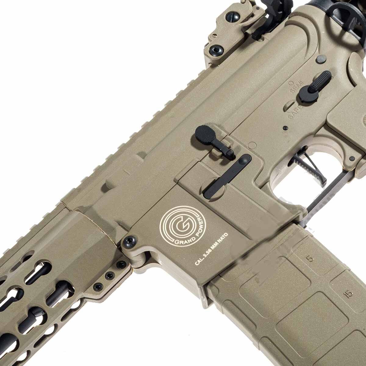 Delta Armory Grand Power M4 AR15 KeyMod 10'' Charlie Airsoft Tüfek Tan ...