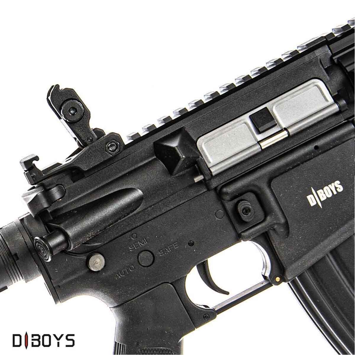Dboys M4 12'' Arr Polimer Aeg Airsoft Tüfek Siyah - Kamp Seti