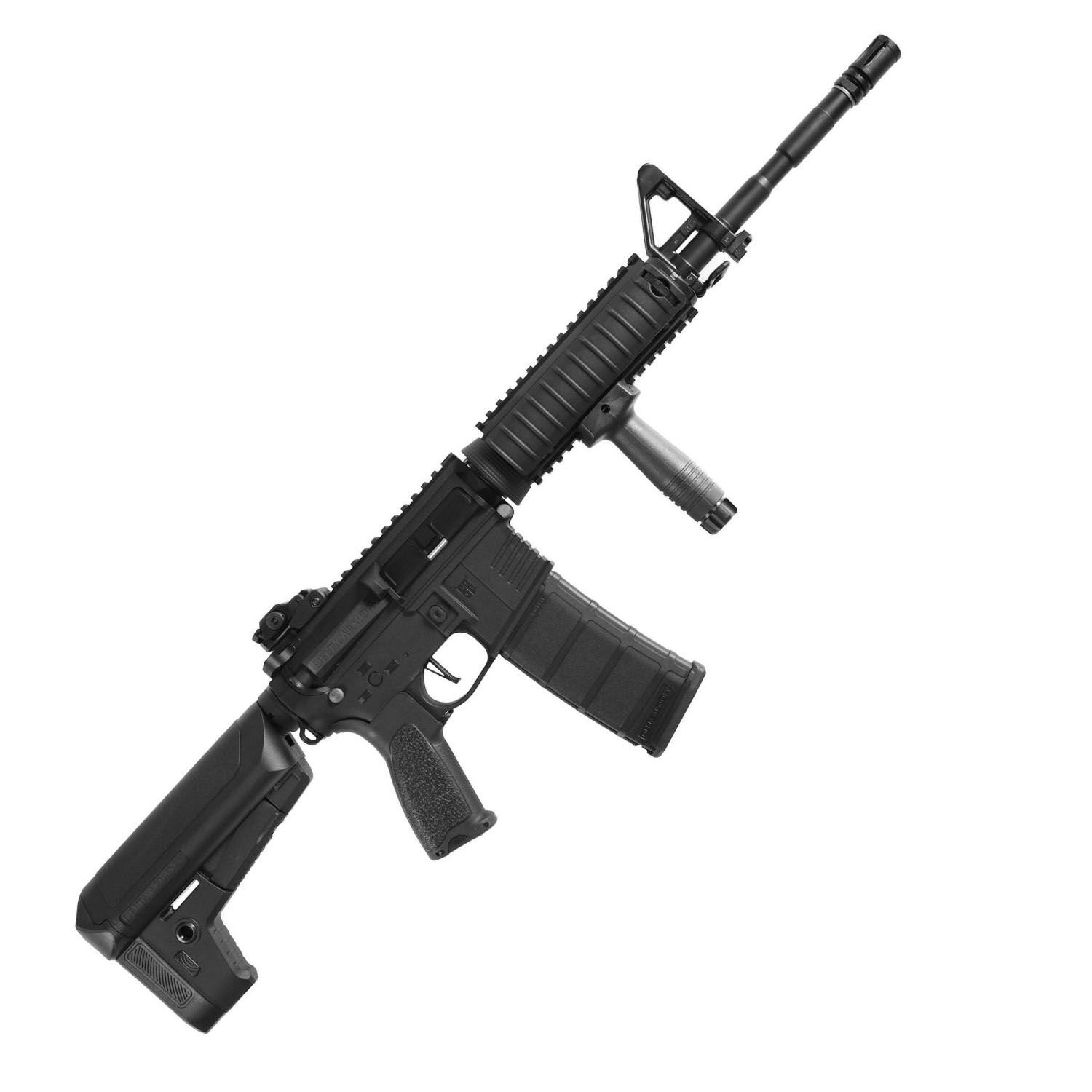 Delta Armory AR15 RIS Bravo AEG Airsoft Tüfek Siyah - Kamp Seti