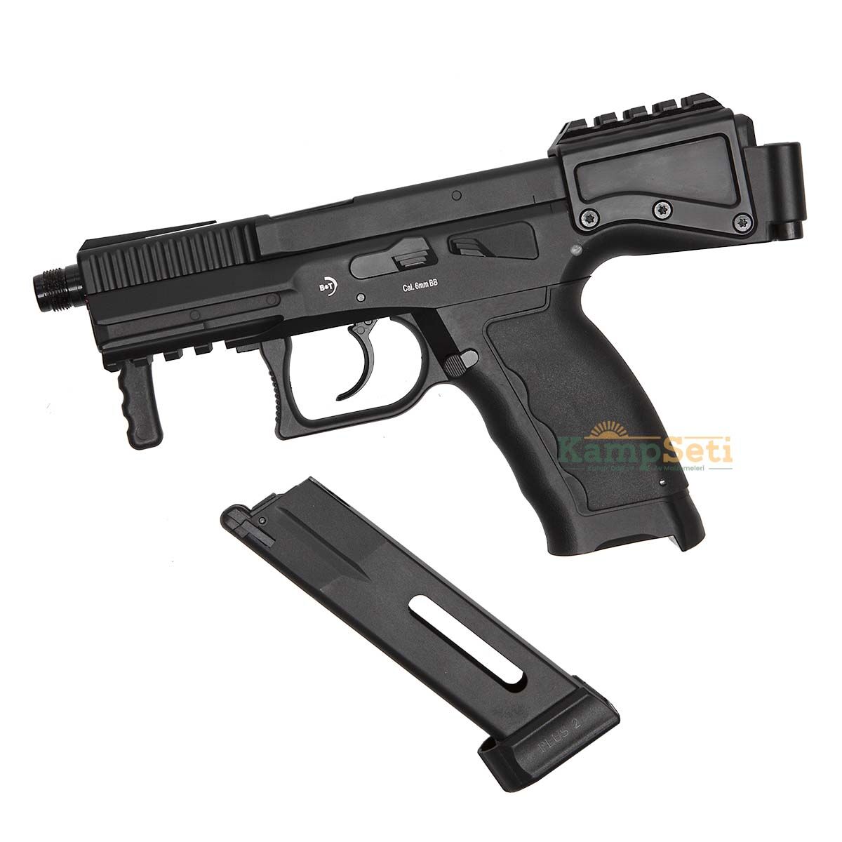 ASG B&T USW A1 Blowback Airsoft Tabanca Lisanslı - Kamp Seti