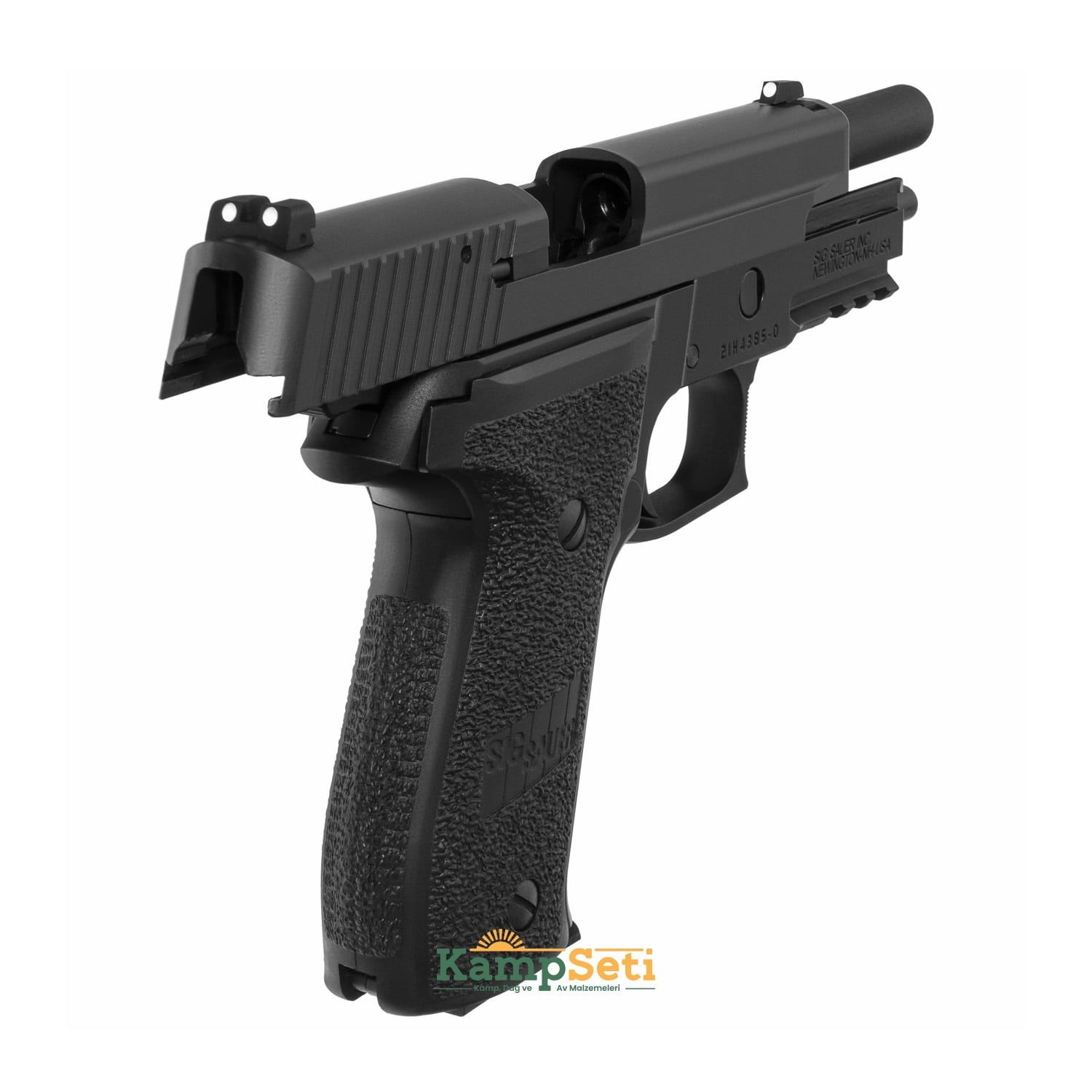 Sig Sauer P226 MK25 Blowback-GreenGas Full Metal Airsoft Tabanca Siyah ...