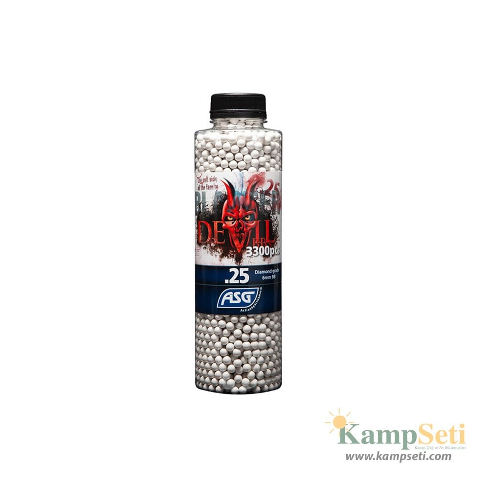 ASG Blaster Devil 3300 Adet 0,25 Gram 6 mm Airsoft BB - Kamp Seti